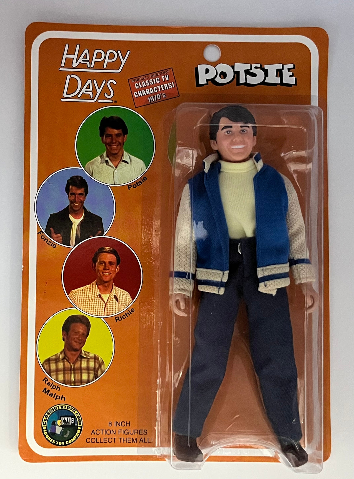 Happy Days Classic Tv Show Toys Potsie Figurine Used — Collective